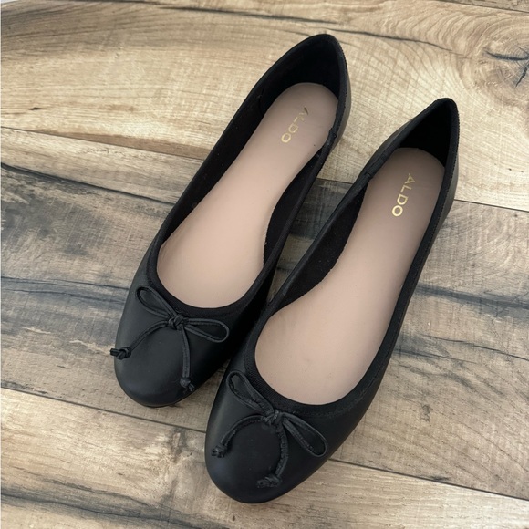 Aldo | Shoes | Aldo Black Ballet Flats | Poshmark